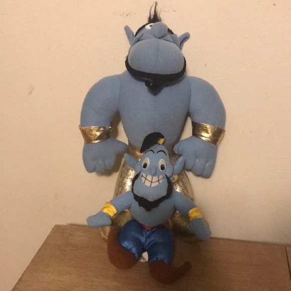 Toys | Vintage Aladdin Genie Plush Lot | Poshmark
